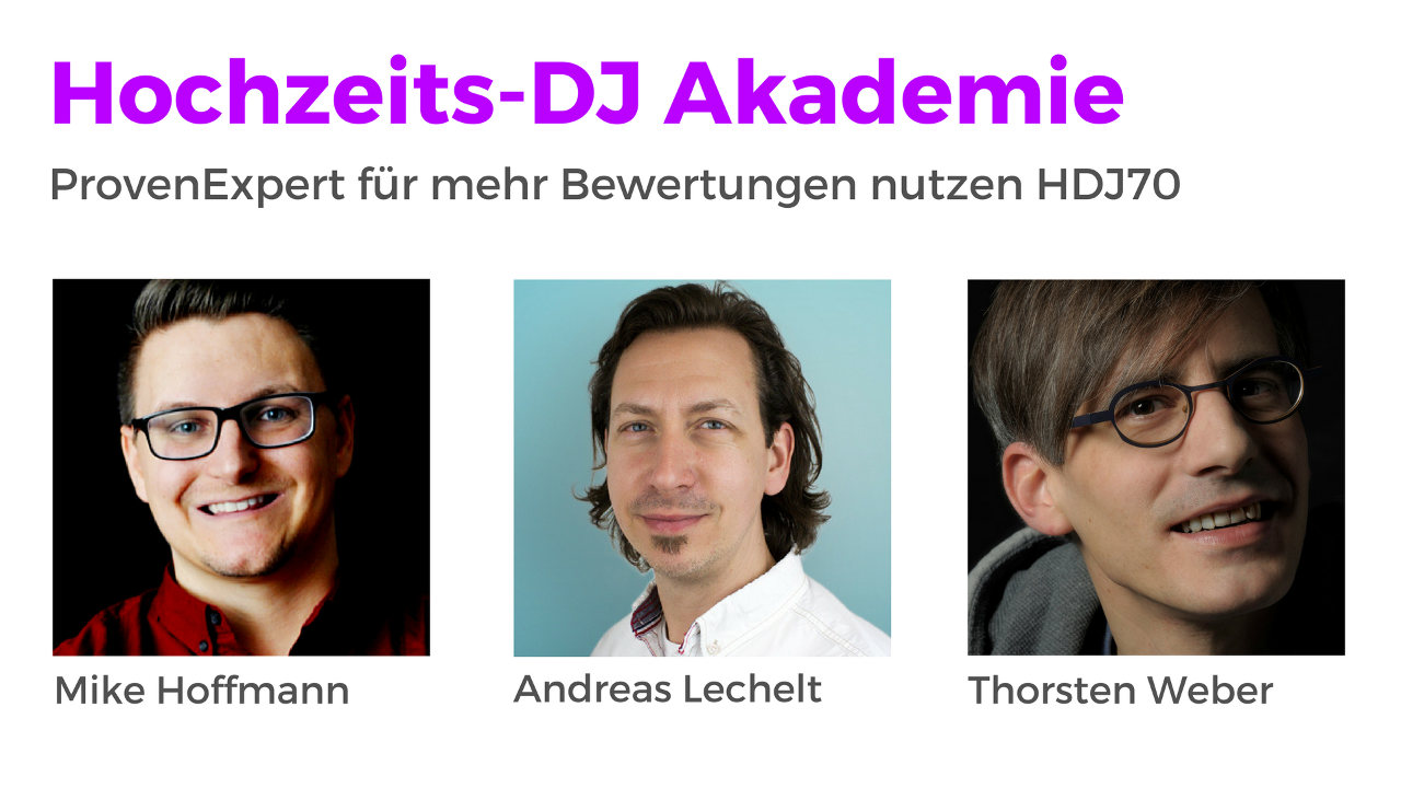 Wie nutzt du das ProvenExpert Siegel für mehr Bewertungen mit Andreas ...